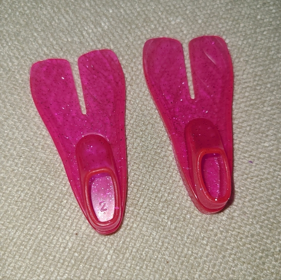 Mattel | Toys | Barbie Dolphin Magic Pink Glitter Snorkel Scuba Swim ...